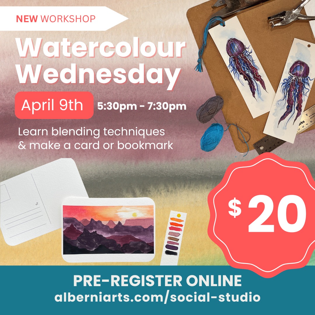 Watercolour Wednesday: Blending Techniques Workshop - Alberni Valley ...