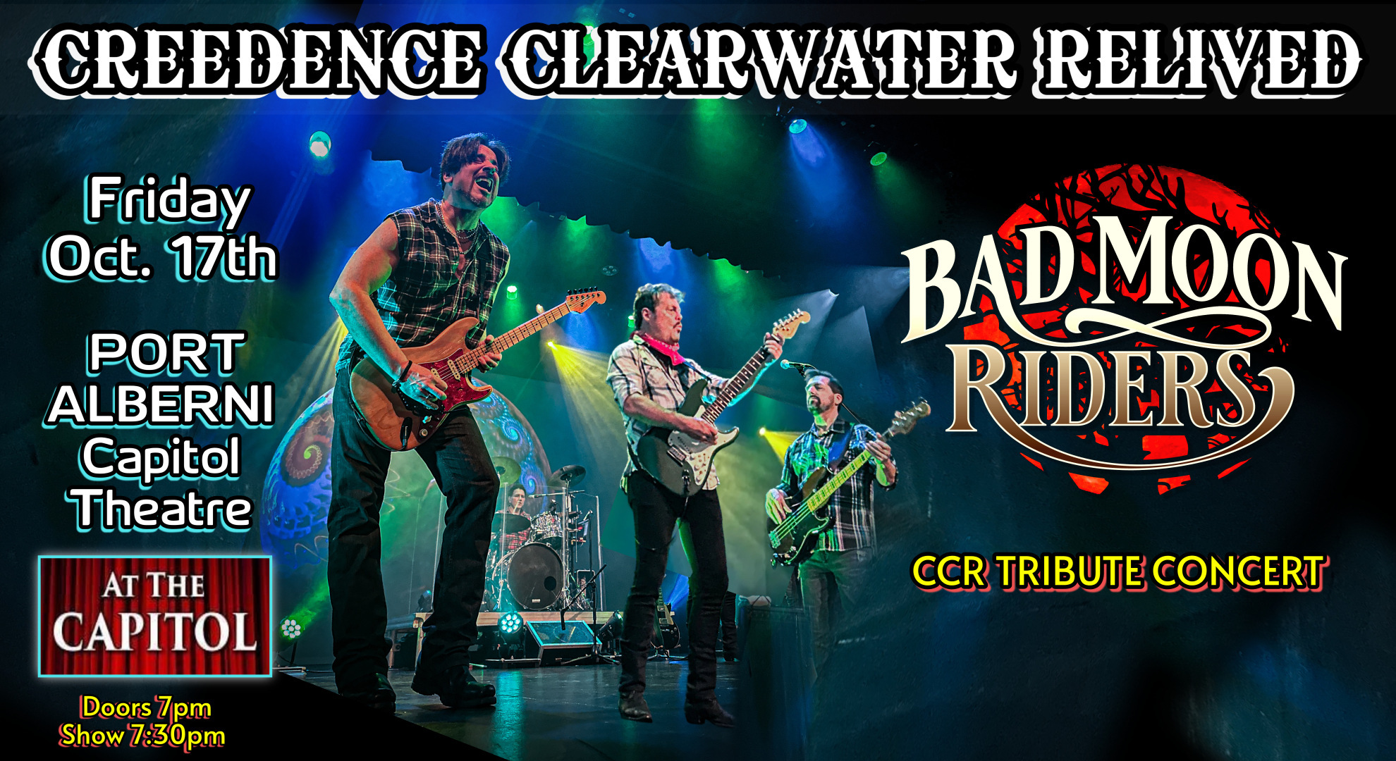 Creedence Clearwater Relived – Bad Moon Riders CCR Tribute Concert ...