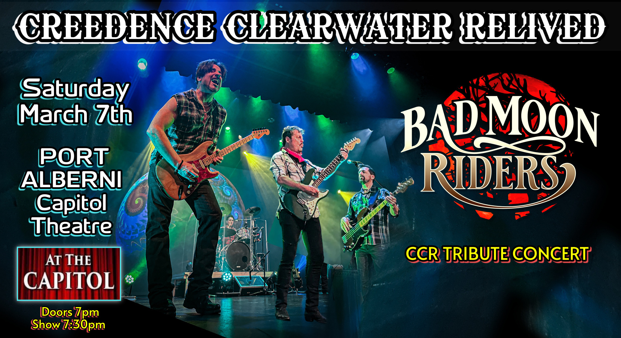 CCR Tribute Concert with Bad Moon Riders - Alberni Valley Tourism
